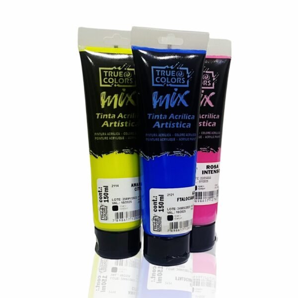 Mix Tinta Acrílica Artística – True Colors Tintas e Texturas | www ...